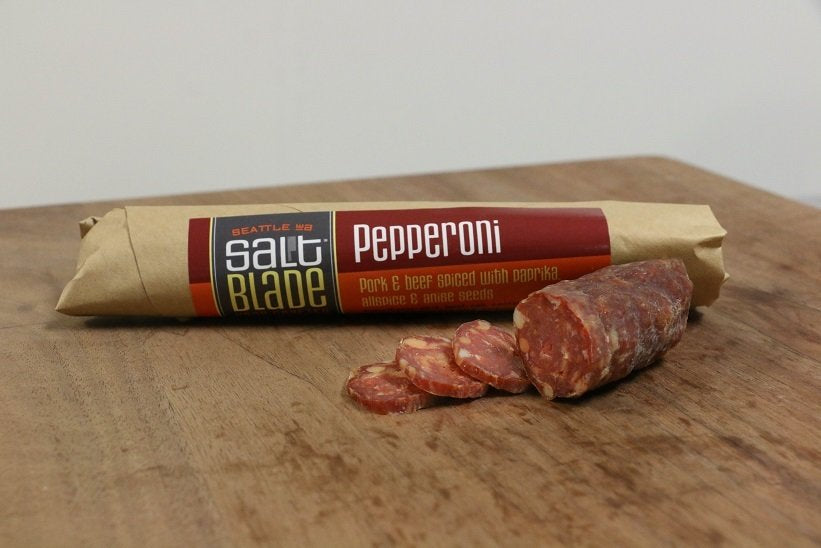 Salt Blade Hand Crafted Meats Pepperoni – Wildly Beloved Foods